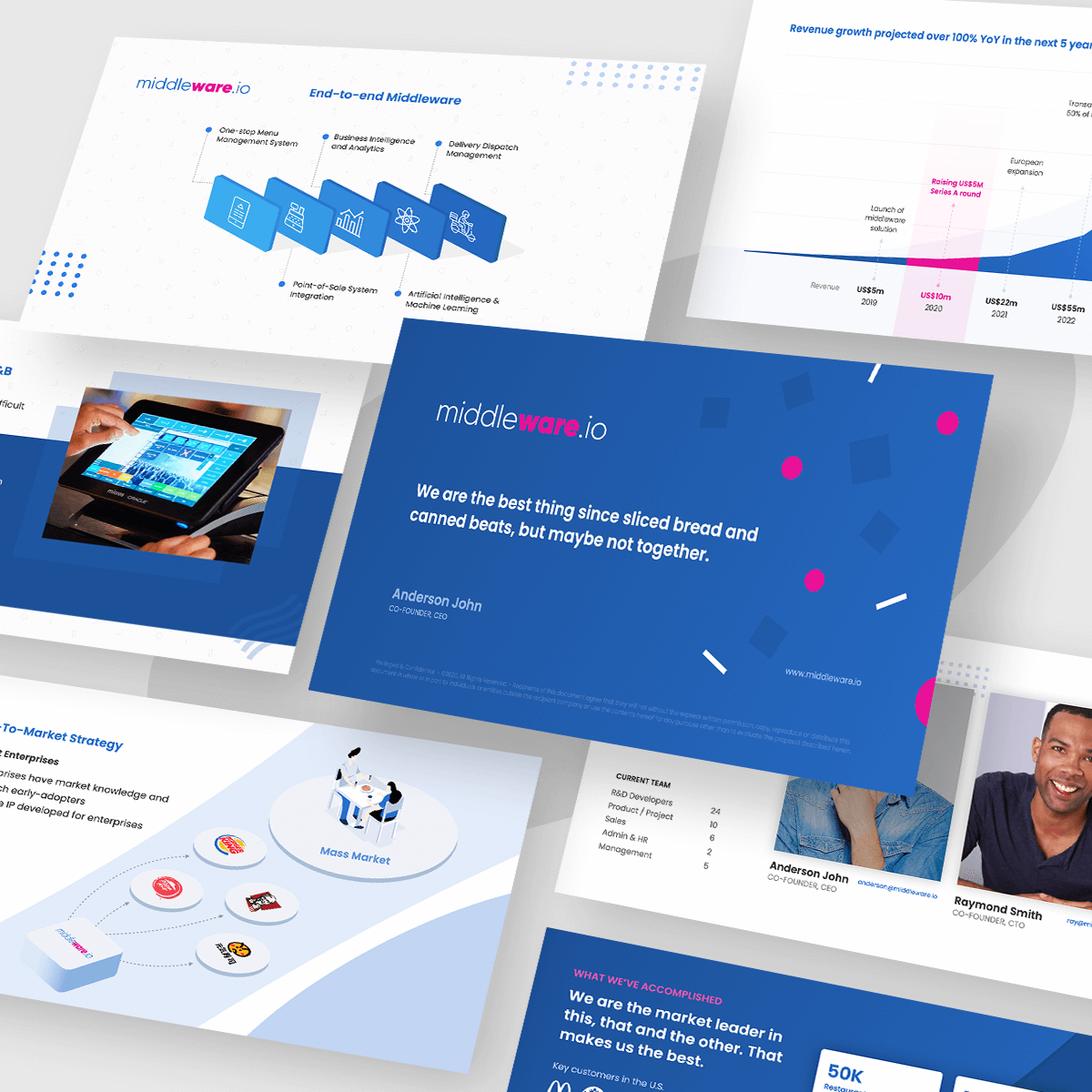 » Presentation DecksRaymond Yip // Web and Mobile Designer